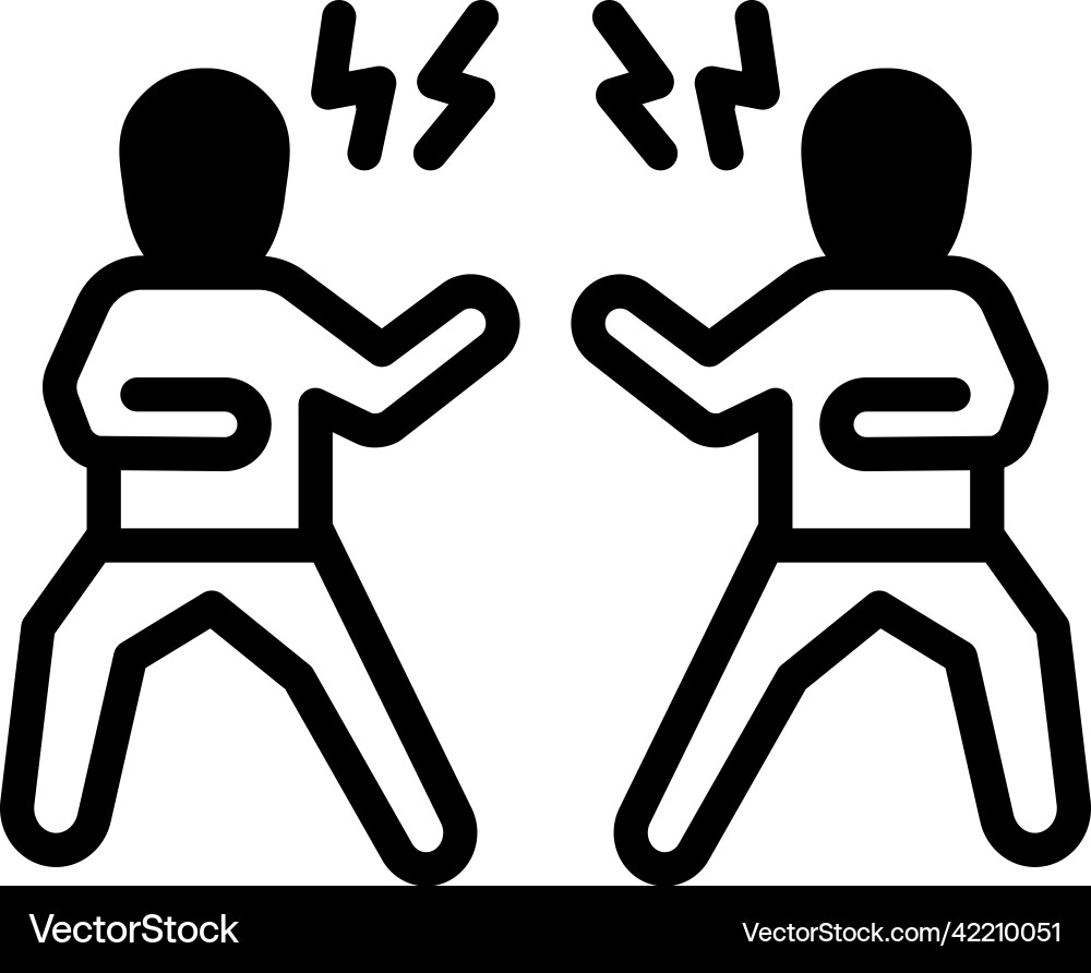 Opponent Royalty Free Vector Image - VectorStock