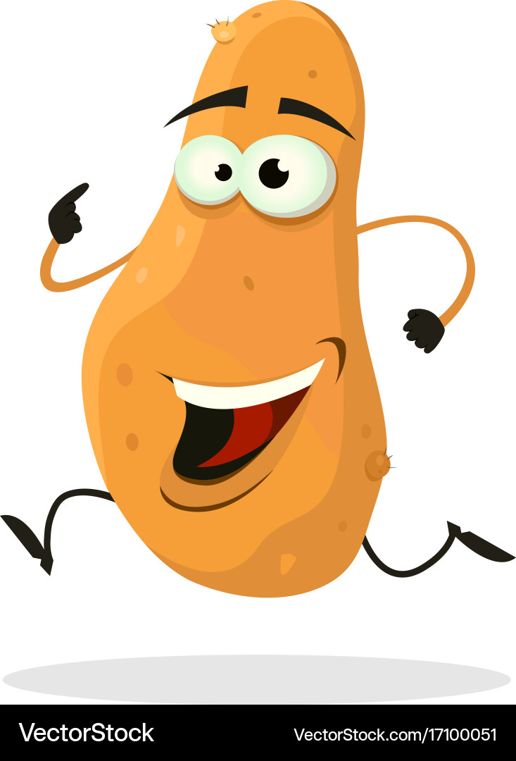 Potato Running Vector Images (over 230)