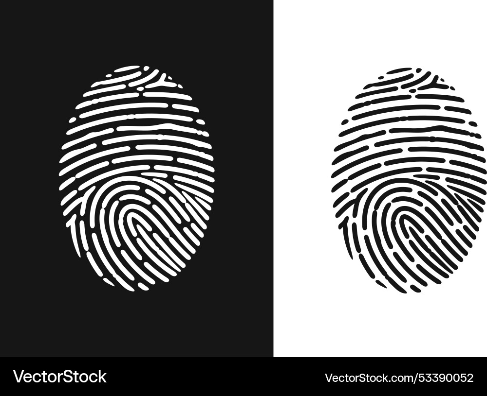 Fingerprint Royalty Free Vector Image - VectorStock