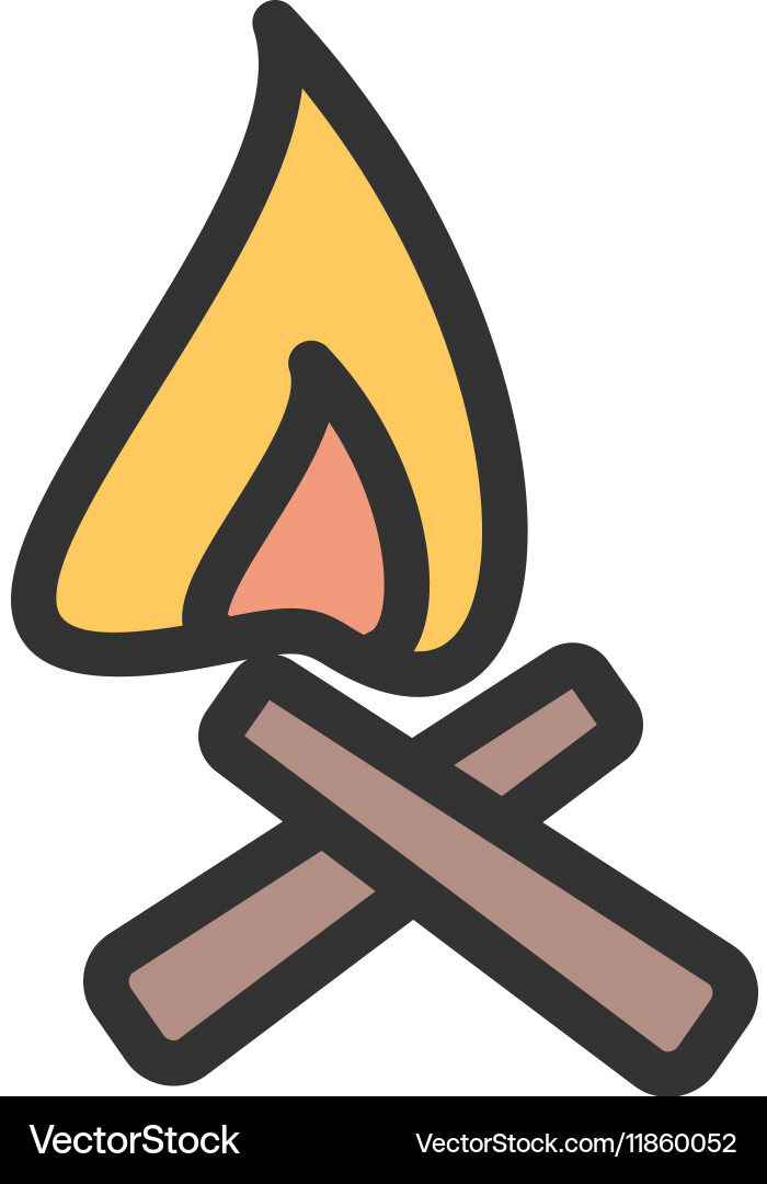 Fire Royalty Free Vector Image - VectorStock