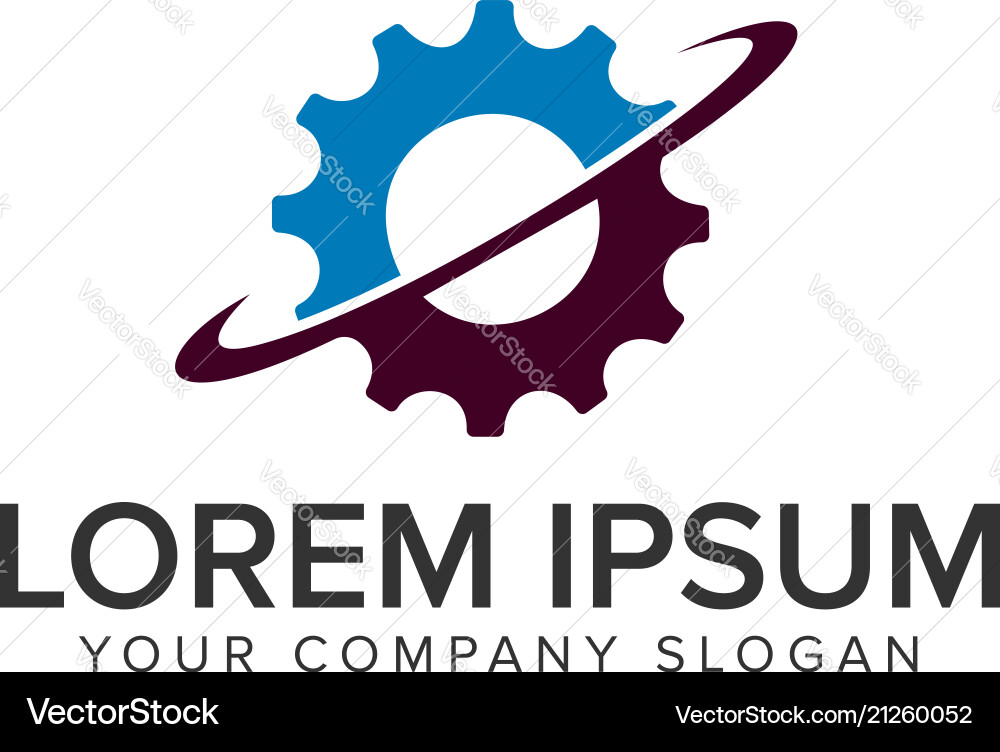 Gear logo Royalty Free Vector Image - VectorStock