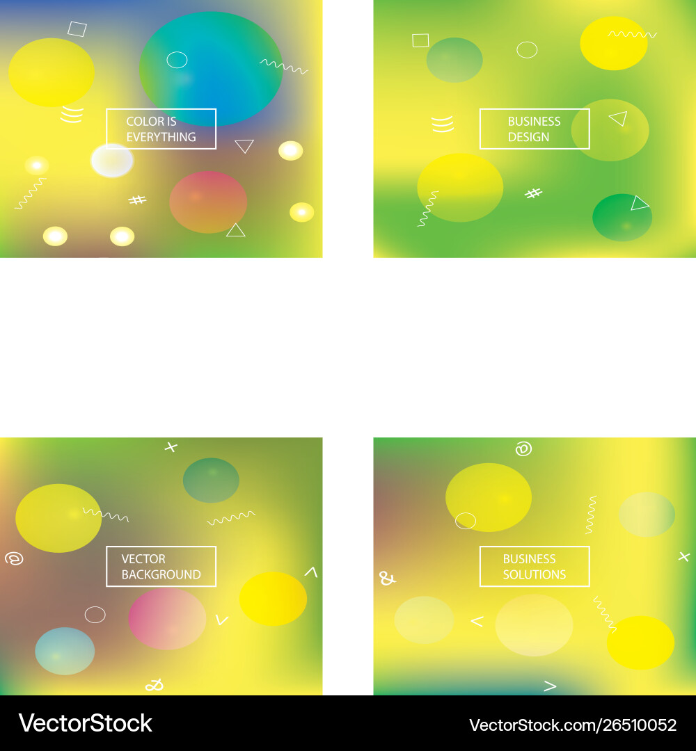 Modern concept in color pattern Royalty Free Vector Image