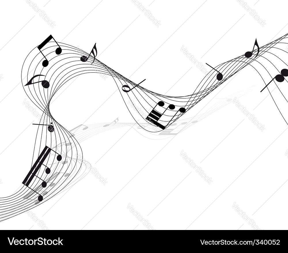 Notes staff Royalty Free Vector Image - VectorStock