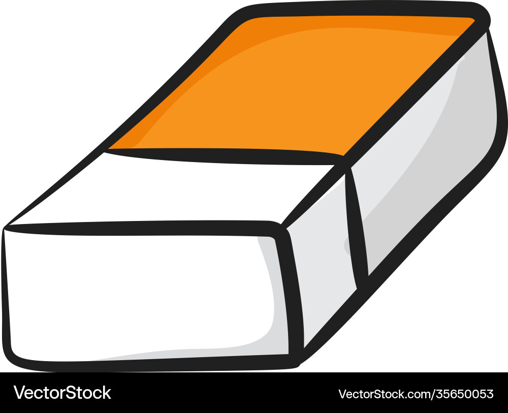 Eraser Royalty Free Vector Image - VectorStock