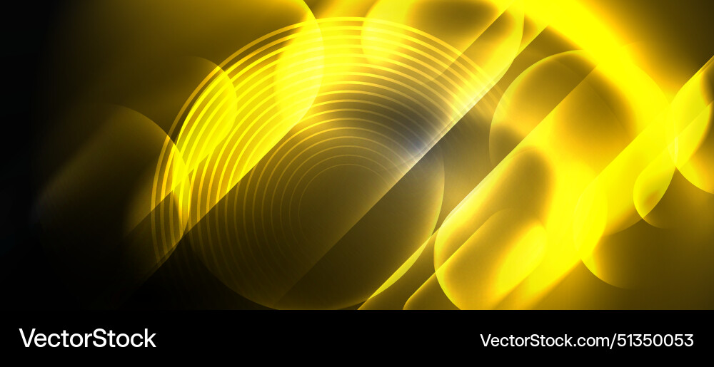 Glowing light neon shiny background Royalty Free Vector