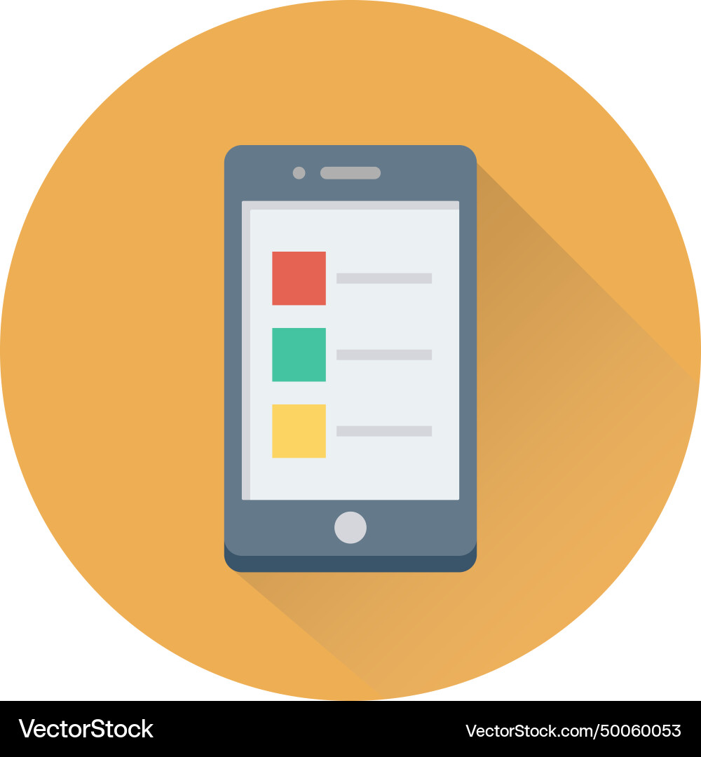 Mobile layout icon Royalty Free Vector Image - VectorStock