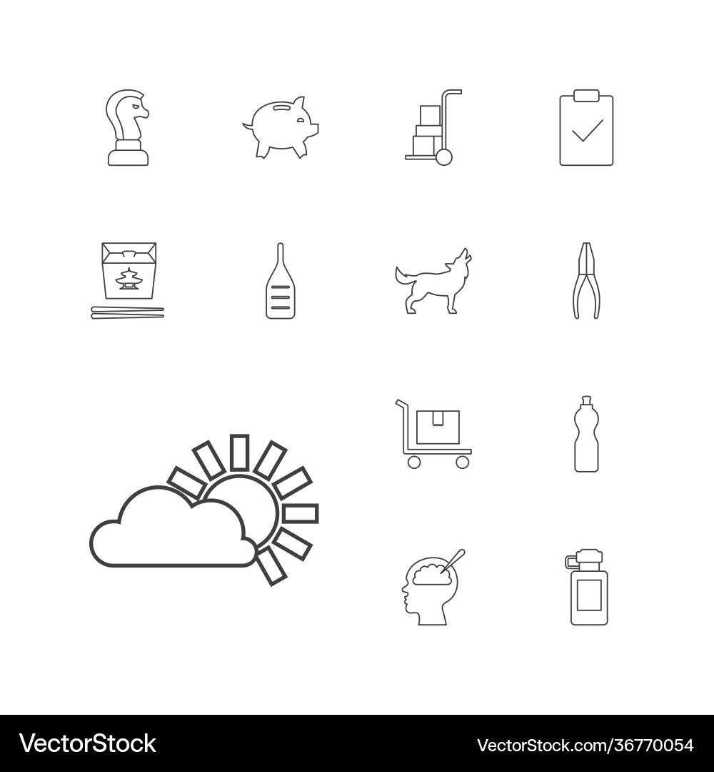 13 shadow icons Royalty Free Vector Image - VectorStock