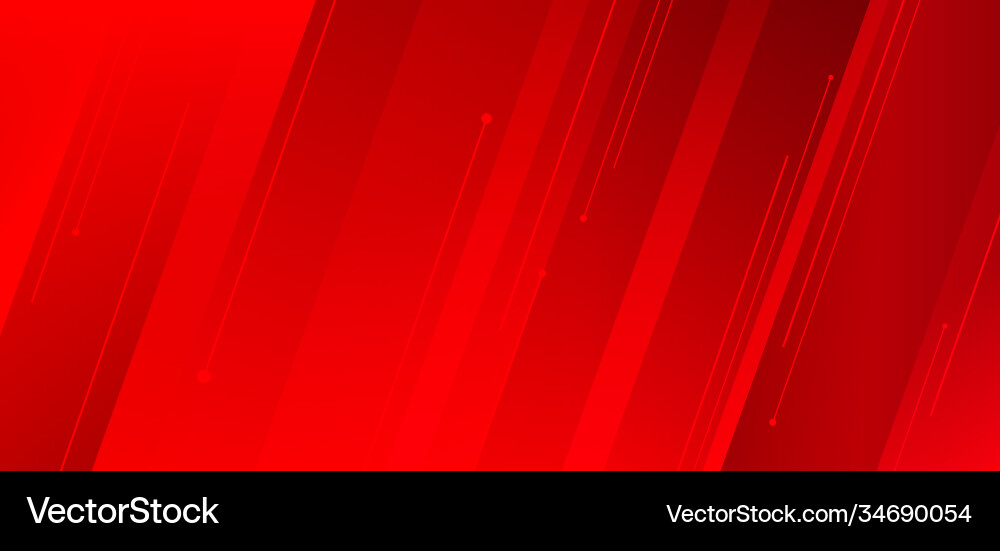 Abstract modern diagonal stripes red background Vector Image
