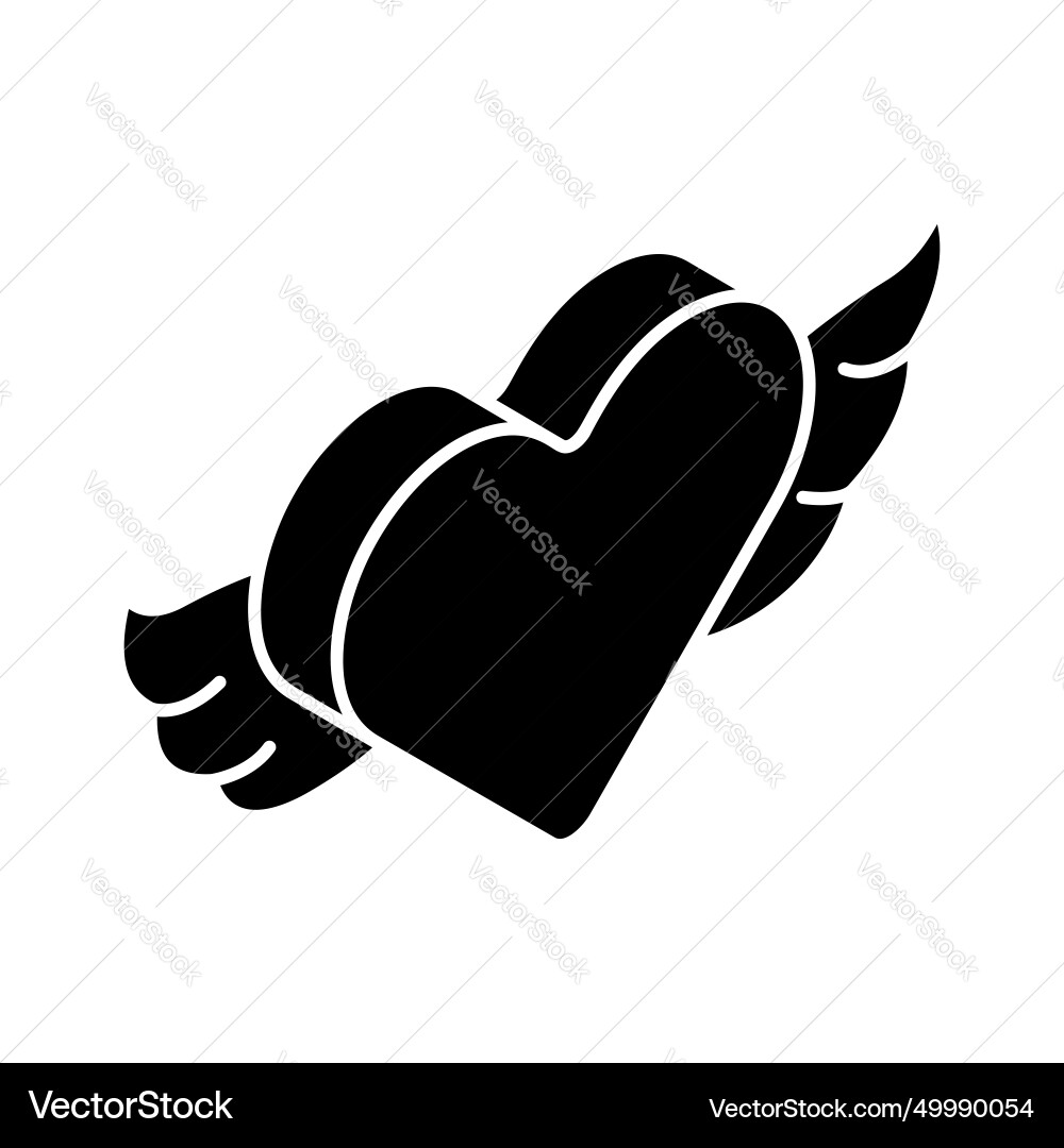 Angel heart Royalty Free Vector Image - VectorStock