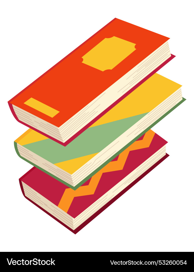 Books icon learning or education concept Vector Image