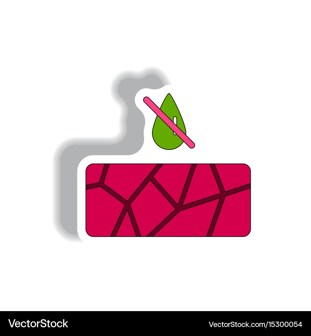 Cracked earth and drought Royalty Free Vector Image