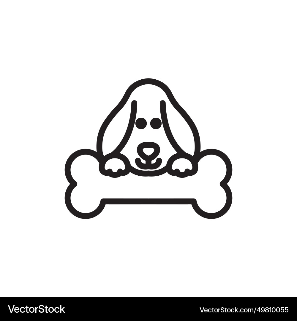 Cat dog rabbit pet logo design Royalty Free Vector Image