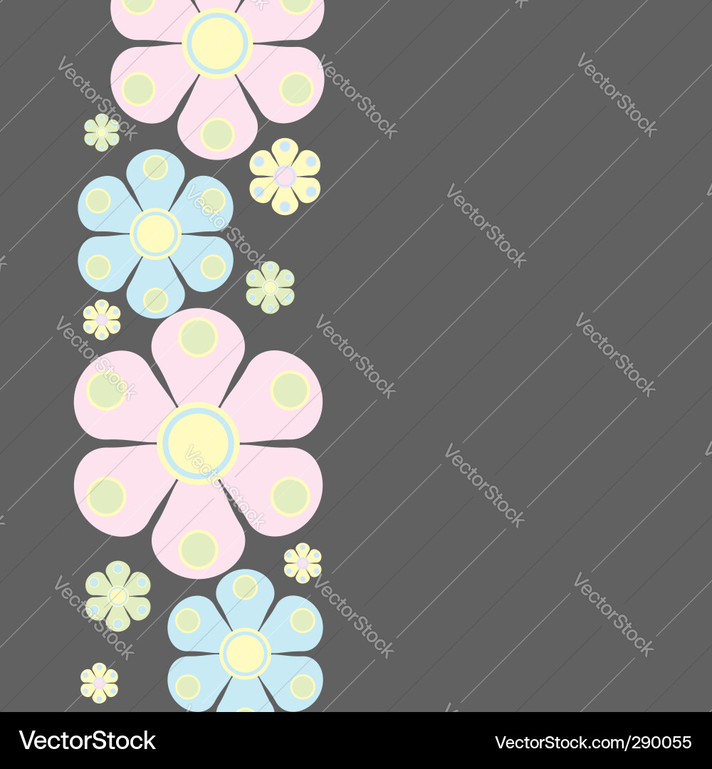 Flower card Royalty Free Vector Image - VectorStock