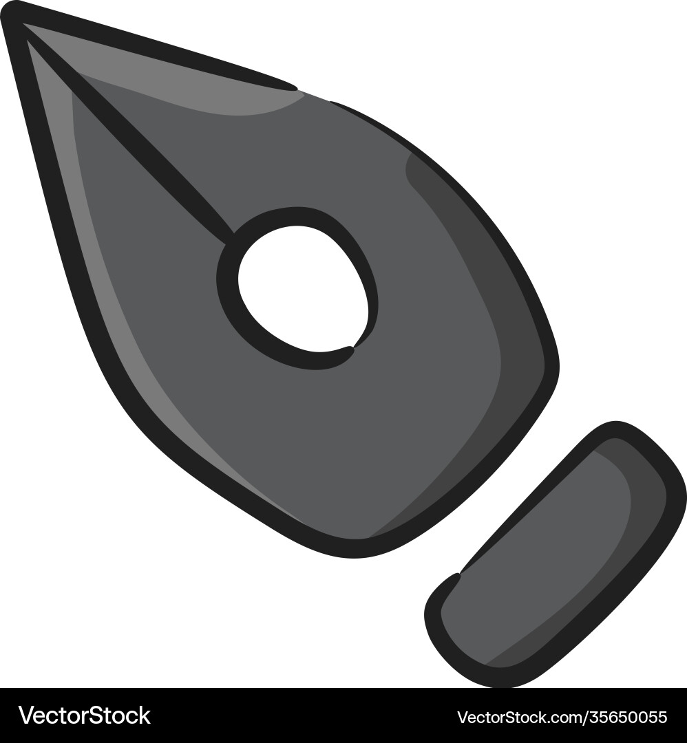 Fountain pen Royalty Free Vector Image - VectorStock