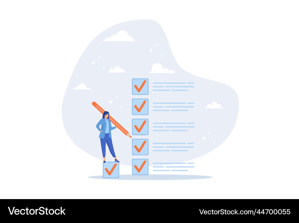 Getting things done completed tasks or business Vector Image Getting things done completed tasks or business Vector Image