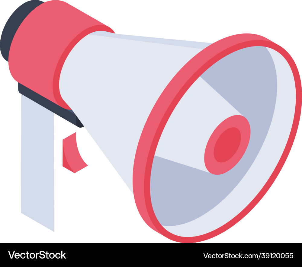Loudspeaker Royalty Free Vector Image - VectorStock