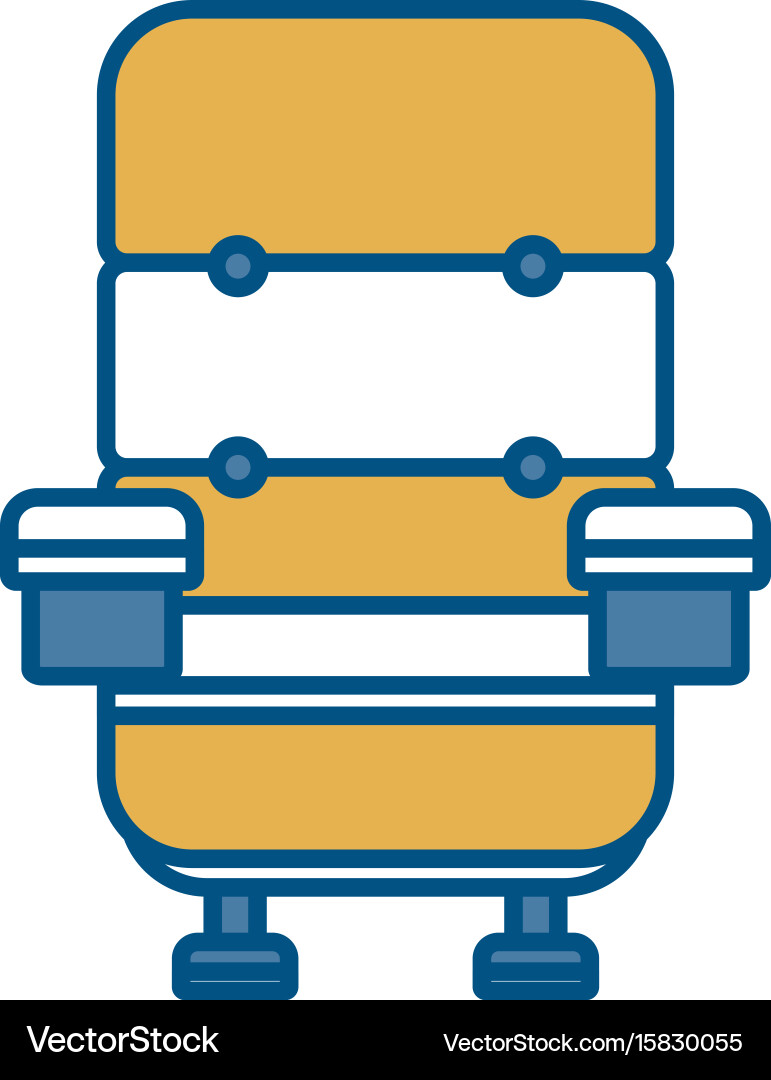 Theatre chair icon Royalty Free Vector Image - VectorStock