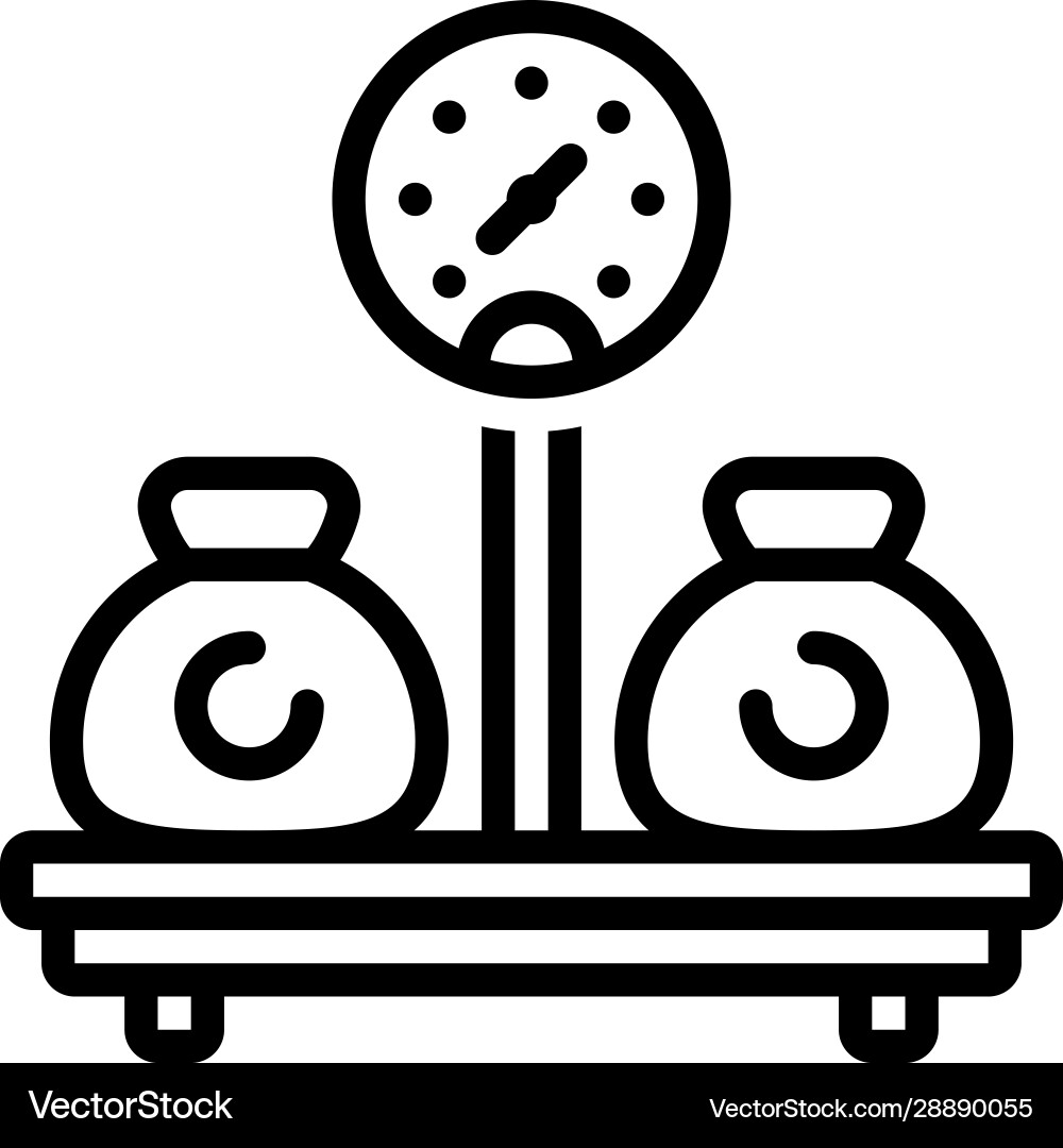 Weight Royalty Free Vector Image - VectorStock