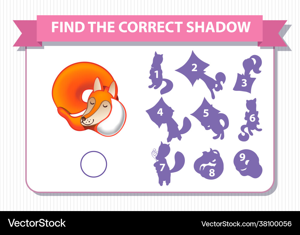 Educational worksheet for preschool kids find Vector Image