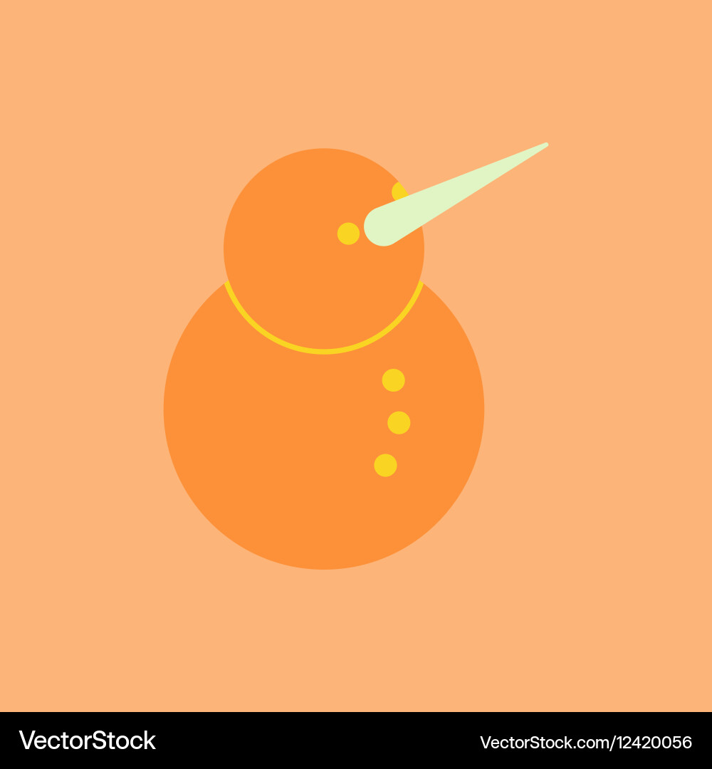 Snowman Royalty Free Vector Image - VectorStock