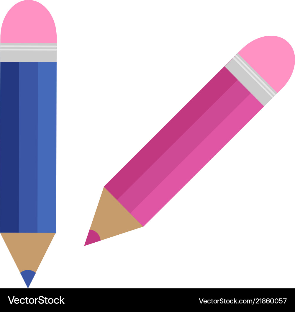 Colored pencils Royalty Free Vector Image - VectorStock