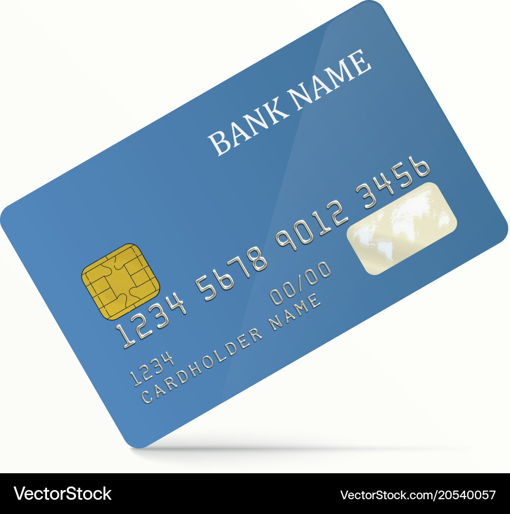 Credit card Royalty Free Vector Image - VectorStock
