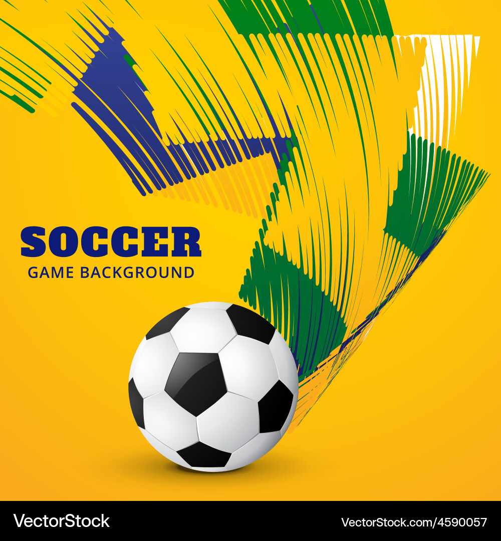 Football game Royalty Free Vector Image - VectorStock