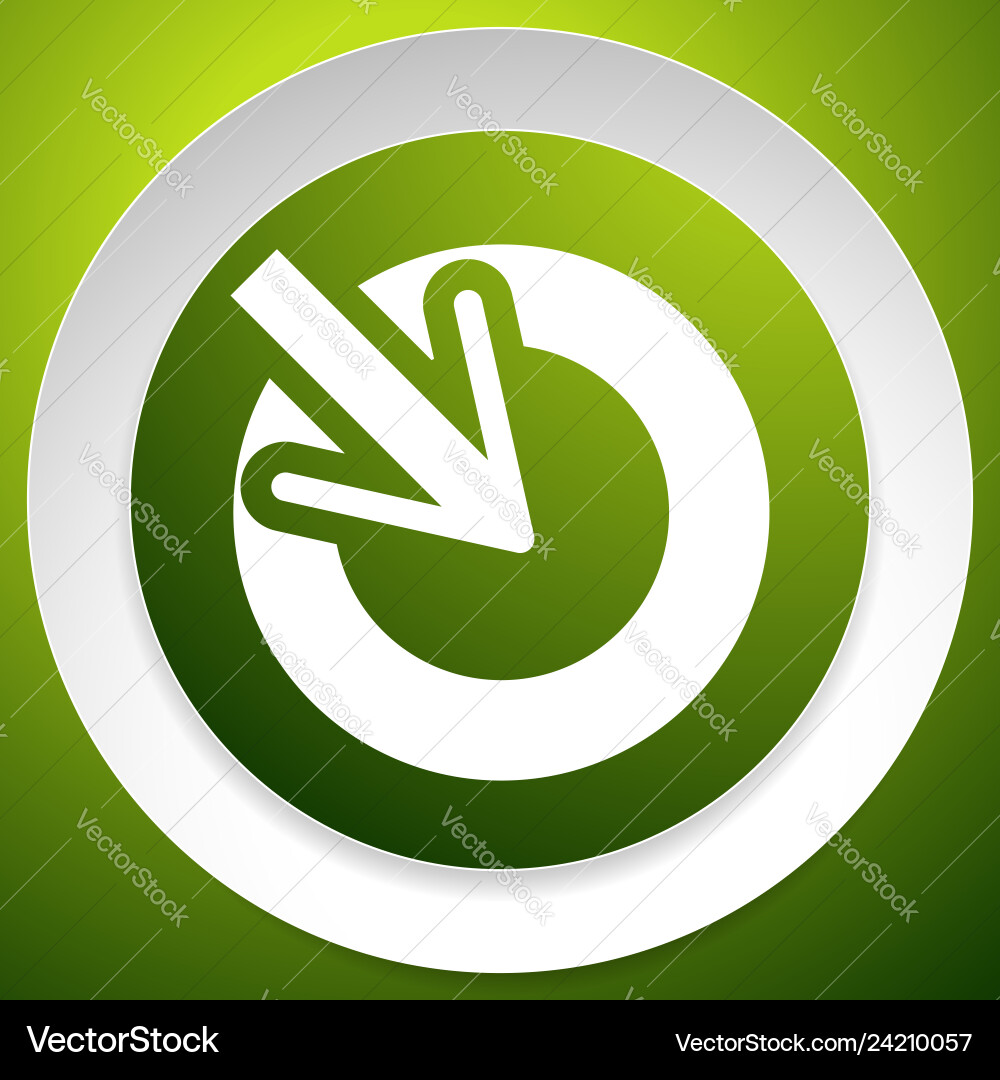 Position accuracy alignment concept icon cursor Vector Image