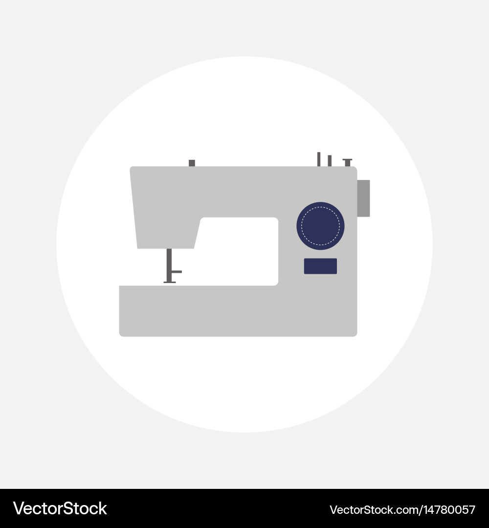 Sewing machine icon Royalty Free Vector Image - VectorStock