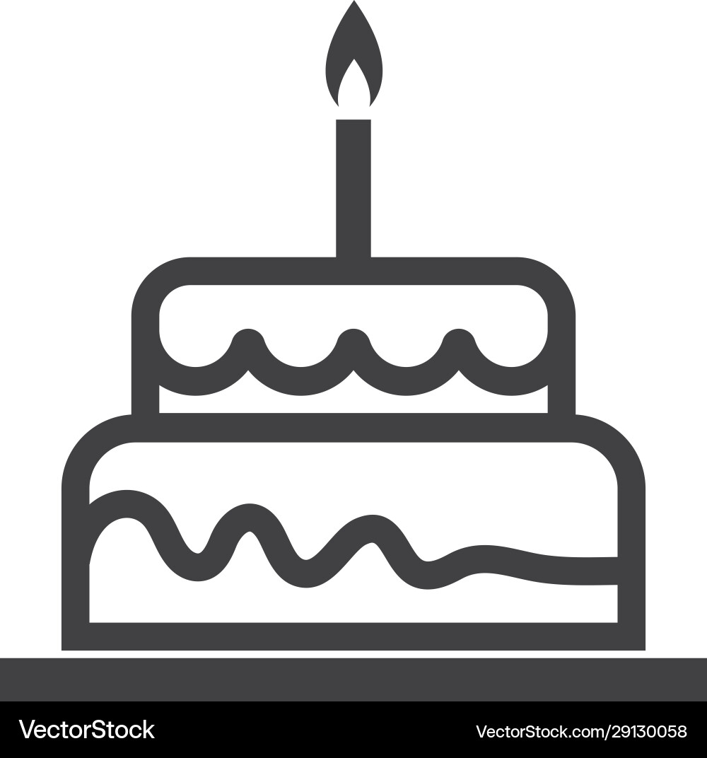 Cake logo Royalty Free Vector Image - VectorStock