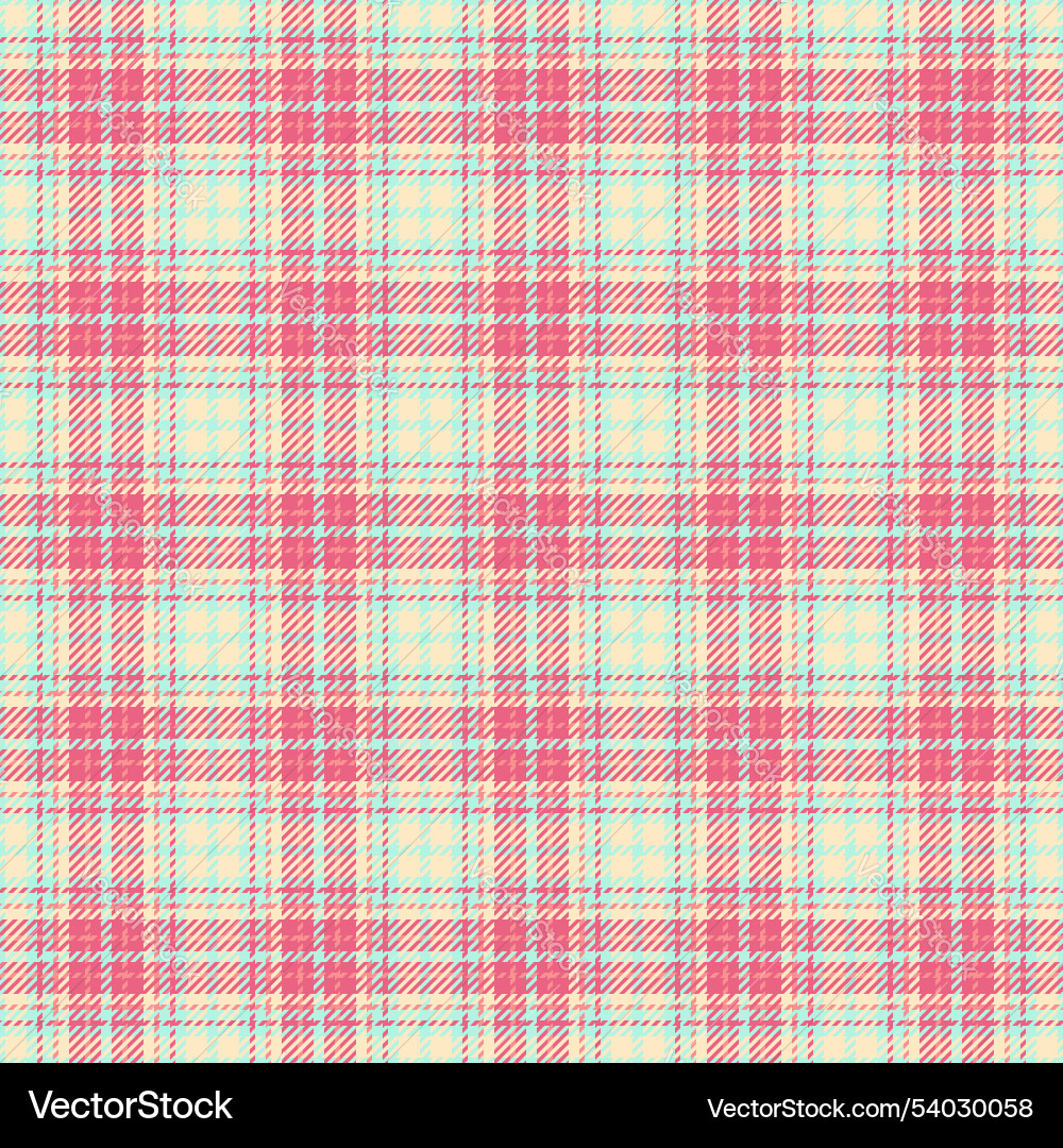 Network plaid fabric stitched background Vector Image