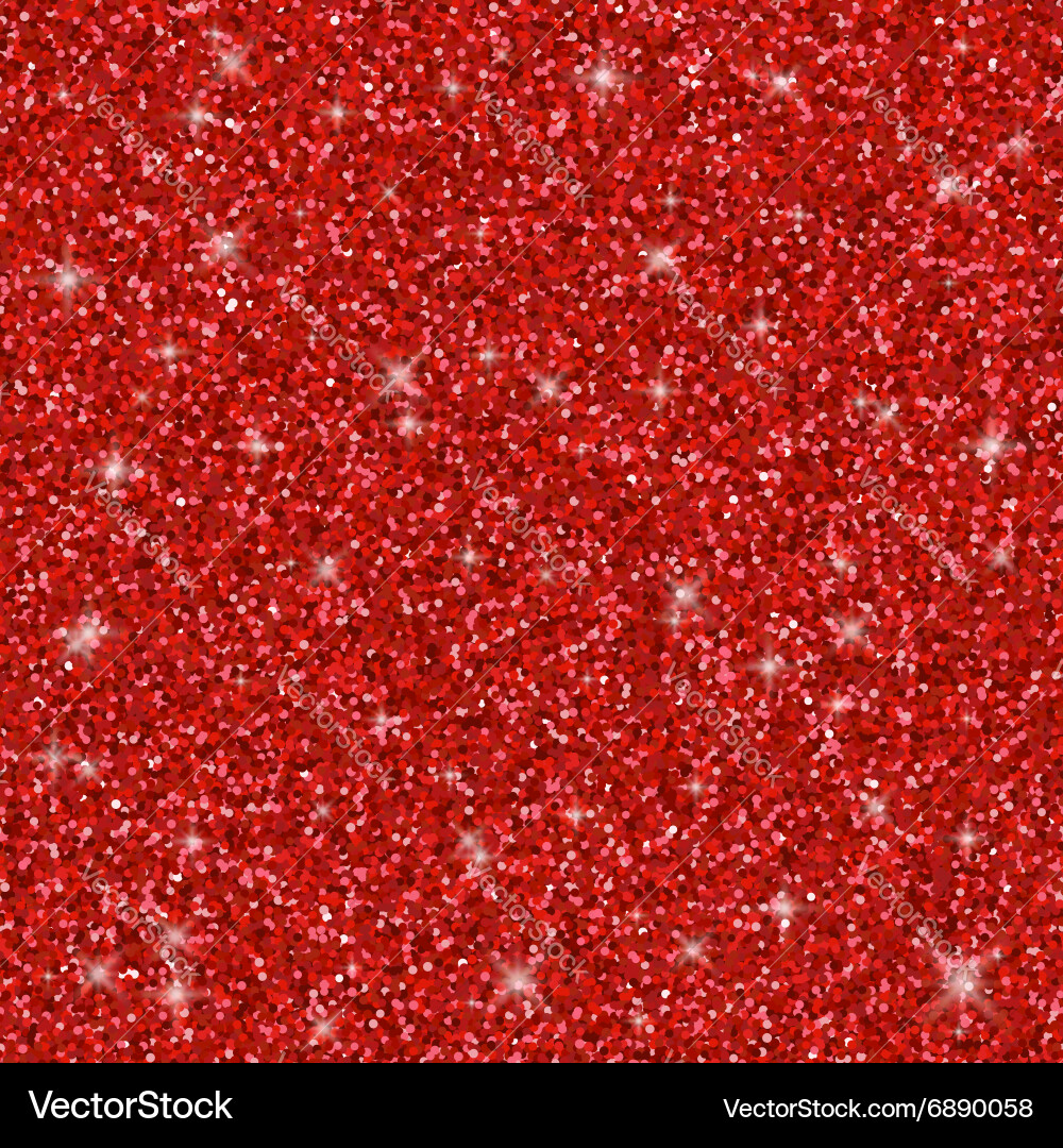 Red Glitter Seamless Texture Royalty Free Vector Image