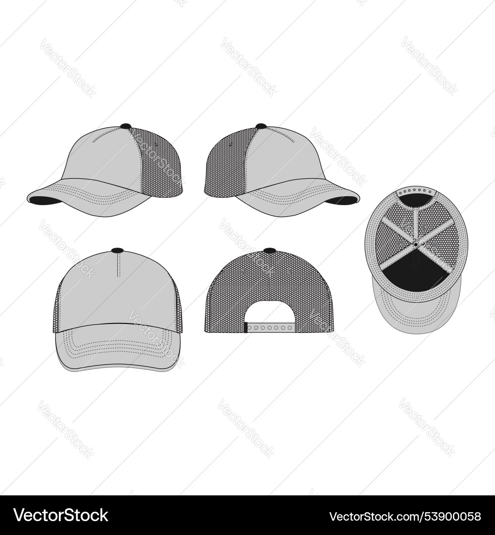 Snapback Template Vector Images (over 270)