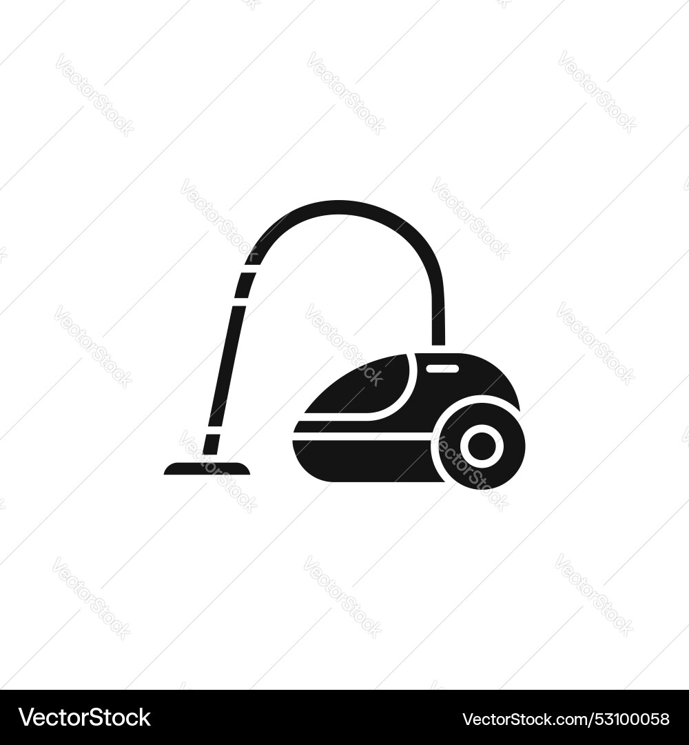 Vacuum cleaner icon isolated on white background Vector Image