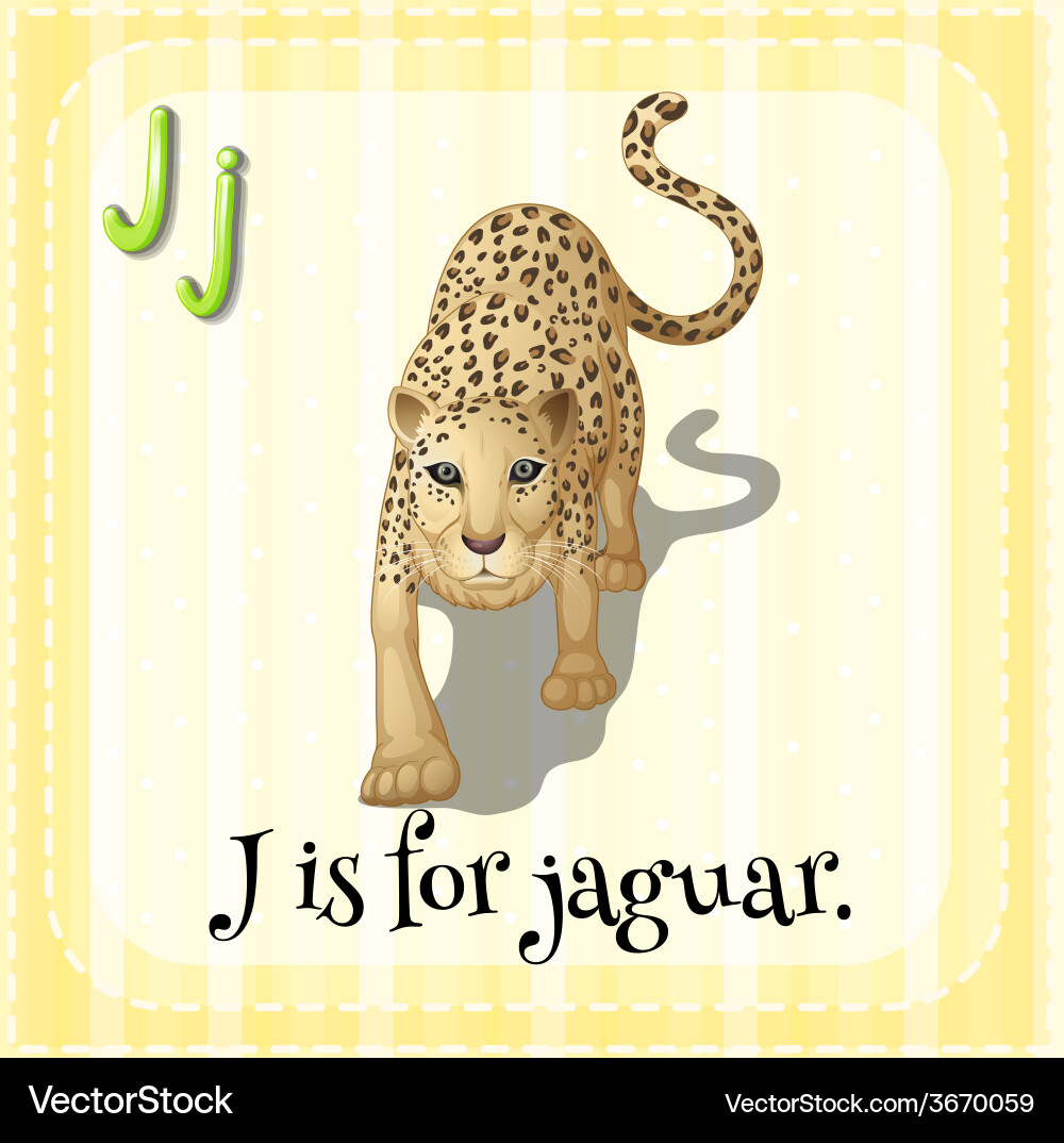 Letter j Royalty Free Vector Image - VectorStock