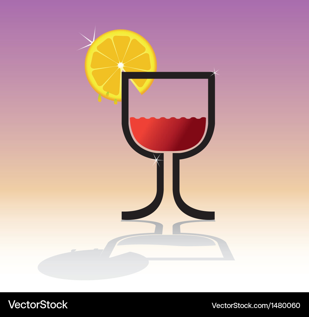 Drink theme Royalty Free Vector Image - VectorStock