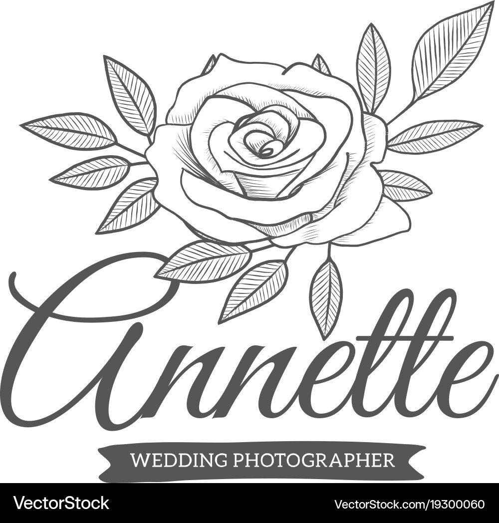 Flourish logo Royalty Free Vector Image - VectorStock