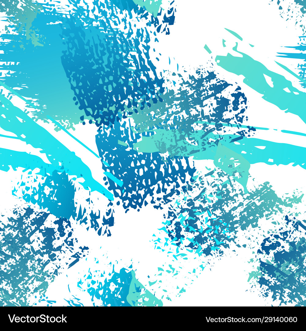 Grunge dry paint surface watercolor splatter Vector Image