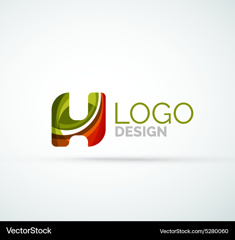 Letter logo Royalty Free Vector Image - VectorStock