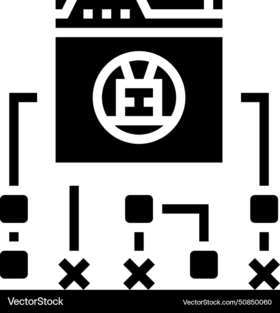 Robots txt seo glyph icon Royalty Free Vector Image Robots txt seo glyph icon Royalty Free Vector Image