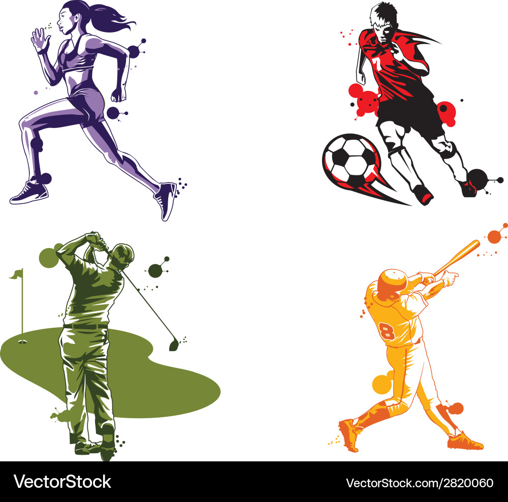 Sports Royalty Free Vector Image - VectorStock