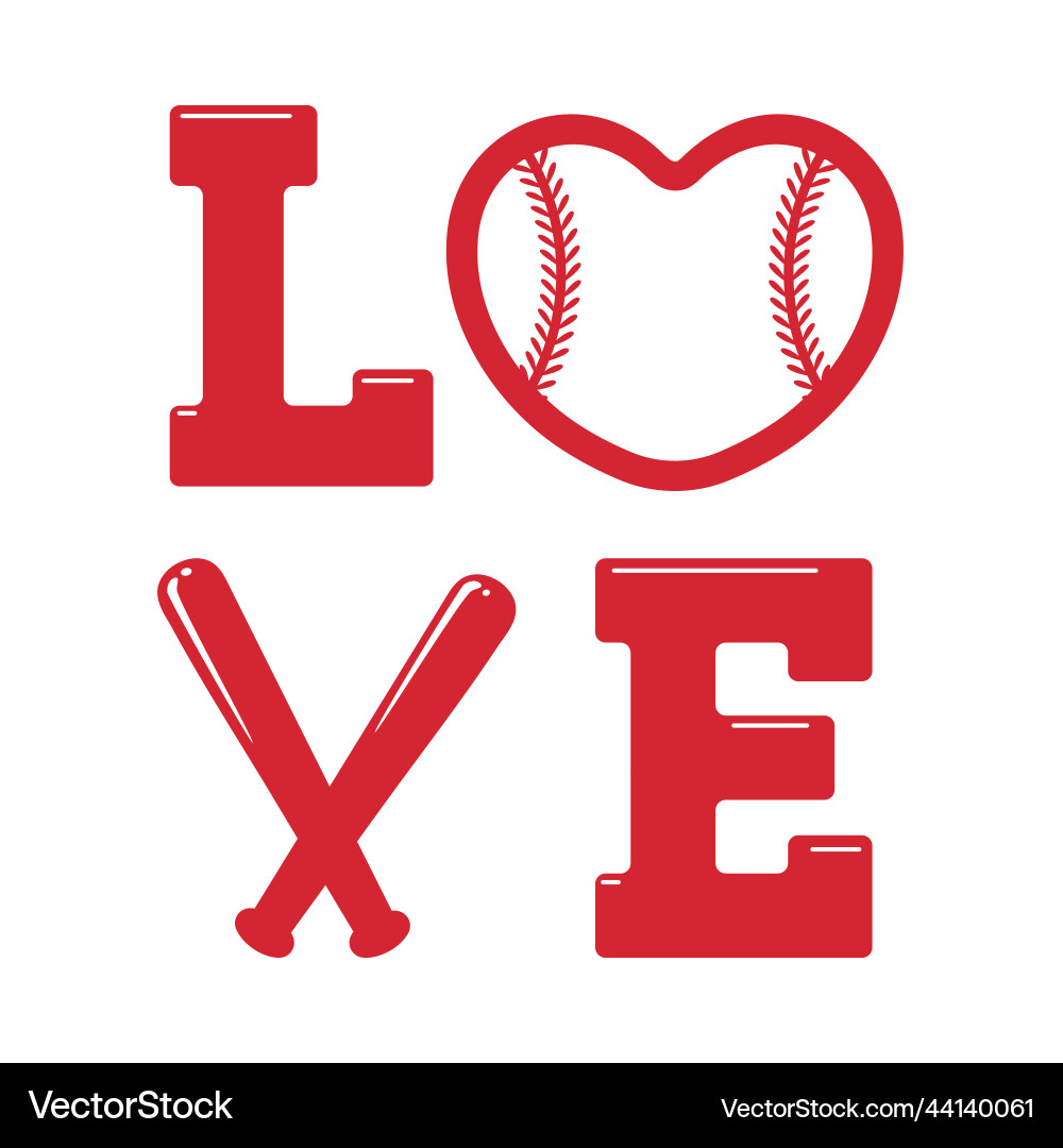 Baseball Team Monogram & Text Box Royalty Free Vector