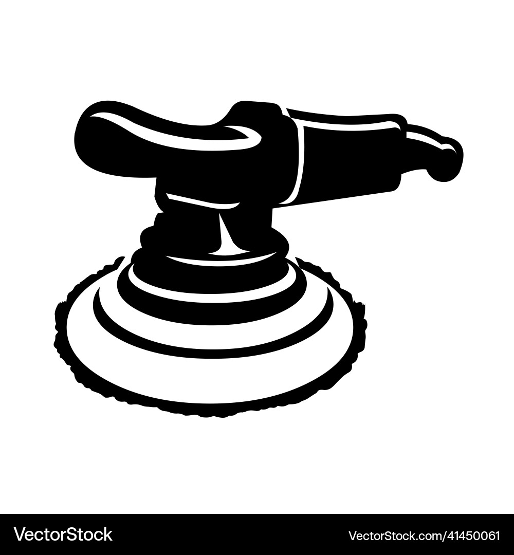 Car detailing machine image Royalty Free Vector Image