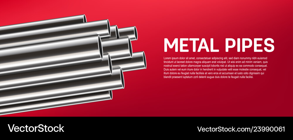 Creative of steel aluminum Royalty Free Vector Image