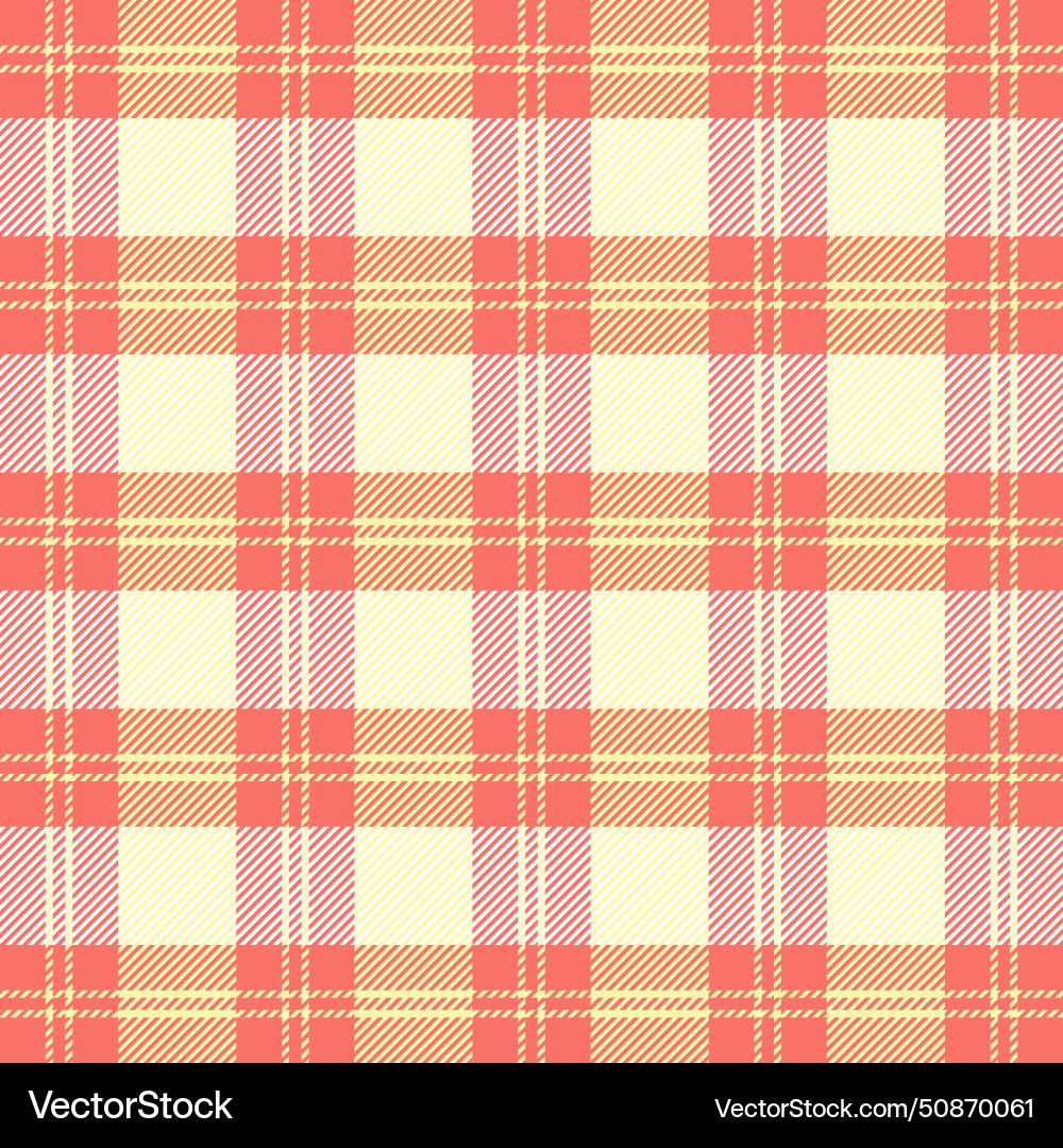 Easter tartan plaid pattern scottish cage Vector Image