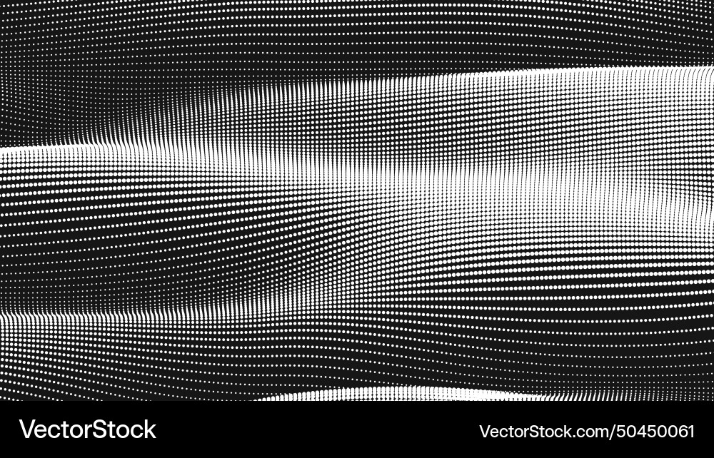 Point wave smooth texture abstract dot background Vector Image