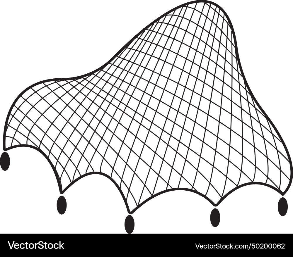 Fishing net icon Royalty Free Vector Image - VectorStock