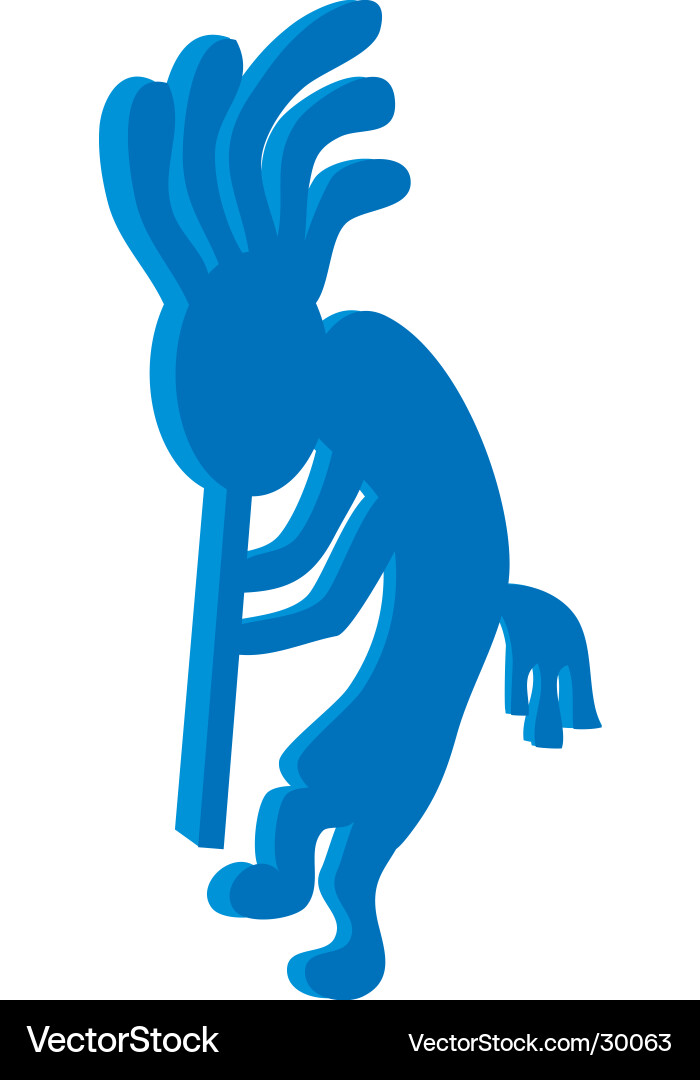 Kokopelli Royalty Free Vector Image - VectorStock