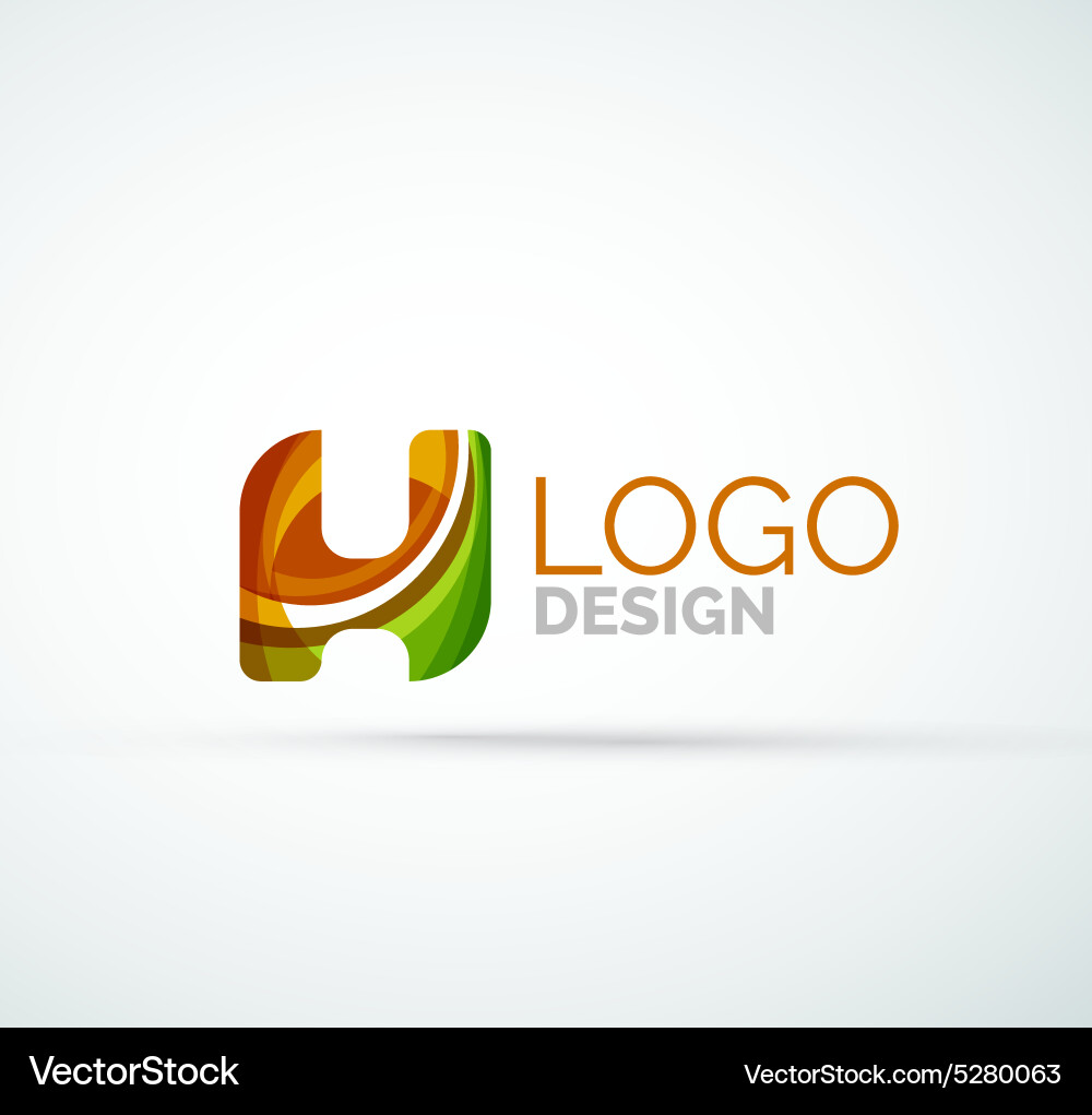 Letter logo Royalty Free Vector Image - VectorStock