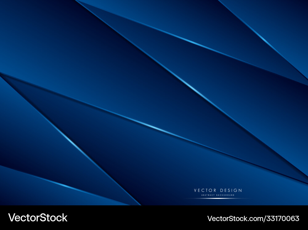 Metallic Blue Gradient Background Royalty Free Vector Image